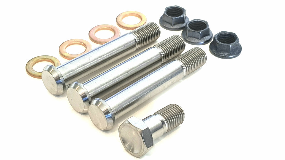 BK Ti Components Titanium Cool Rear Motor Plate Bolt Kit 3 of 3/8 Unf ...