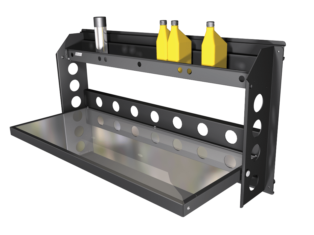 Ctech Heavy Duty Fold Down Bench With Upper Rack – Queensland Speedway ...