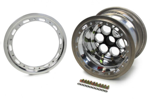 Weld Left Rear Micro Magnum Wheel 10" x 9" x 4" 27 Spline W/Bead lock ...