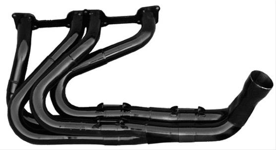 Schoenfeld Chevy Midget Merge Upswept Extractors 1 7/8" - 2" primary x ...